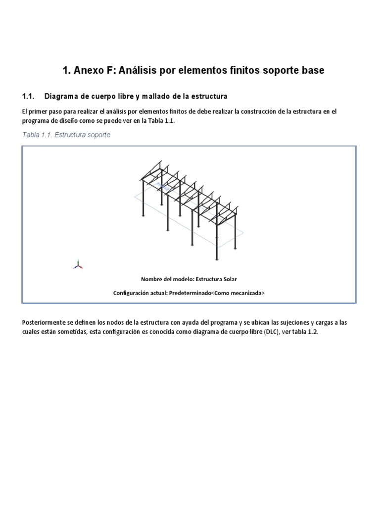 Anexo F. Analisis Elementos Finitos | PDF | Método de elementos finitos ...