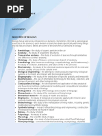 List of Branches of Science | PDF | Science | Life