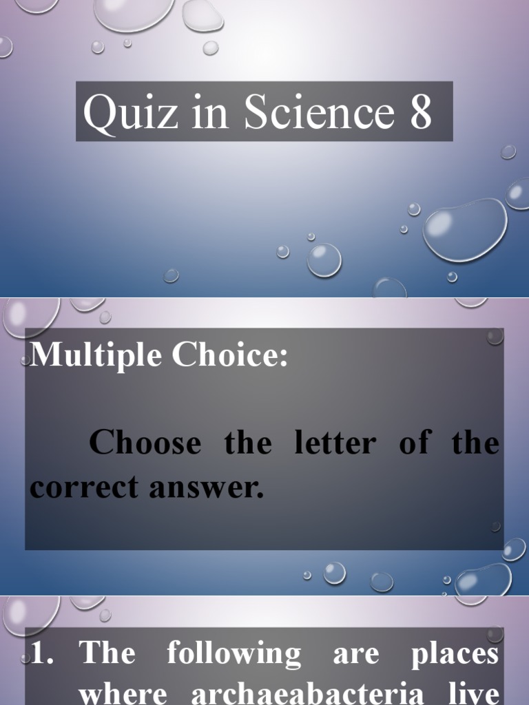 Quiz 1 Biodiversity 1.0 | PDF