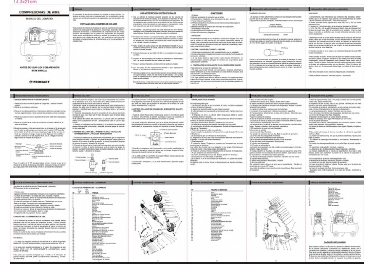 Manual Compresor | PDF