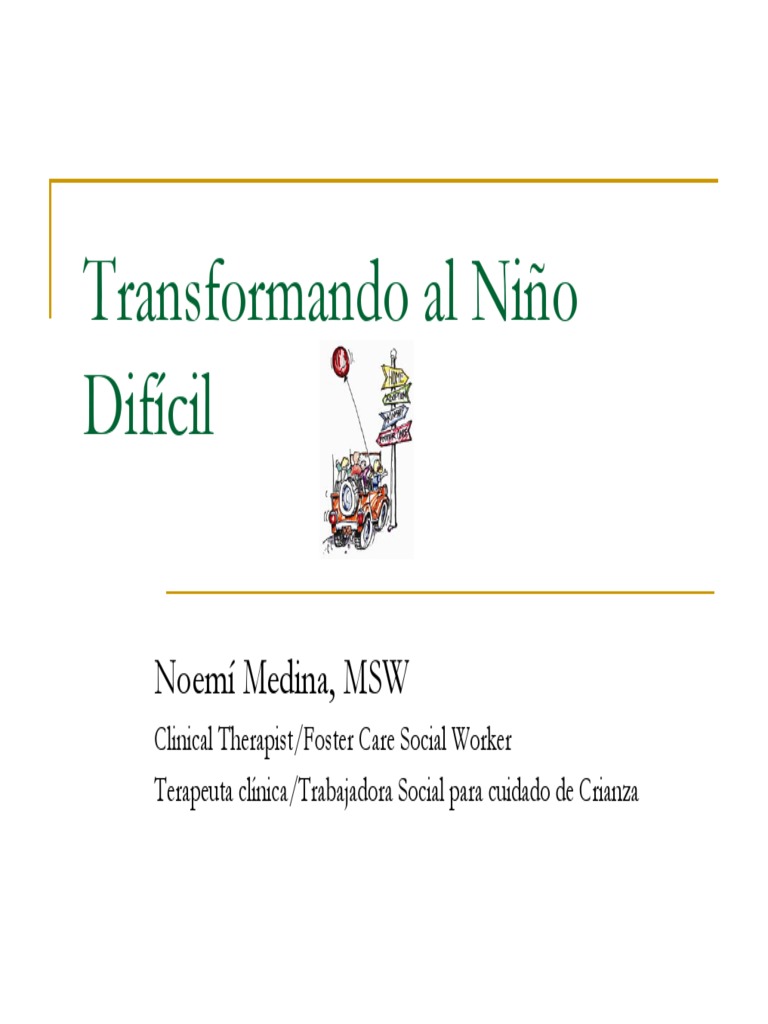 Transformando Al Nino Dificil | PDF