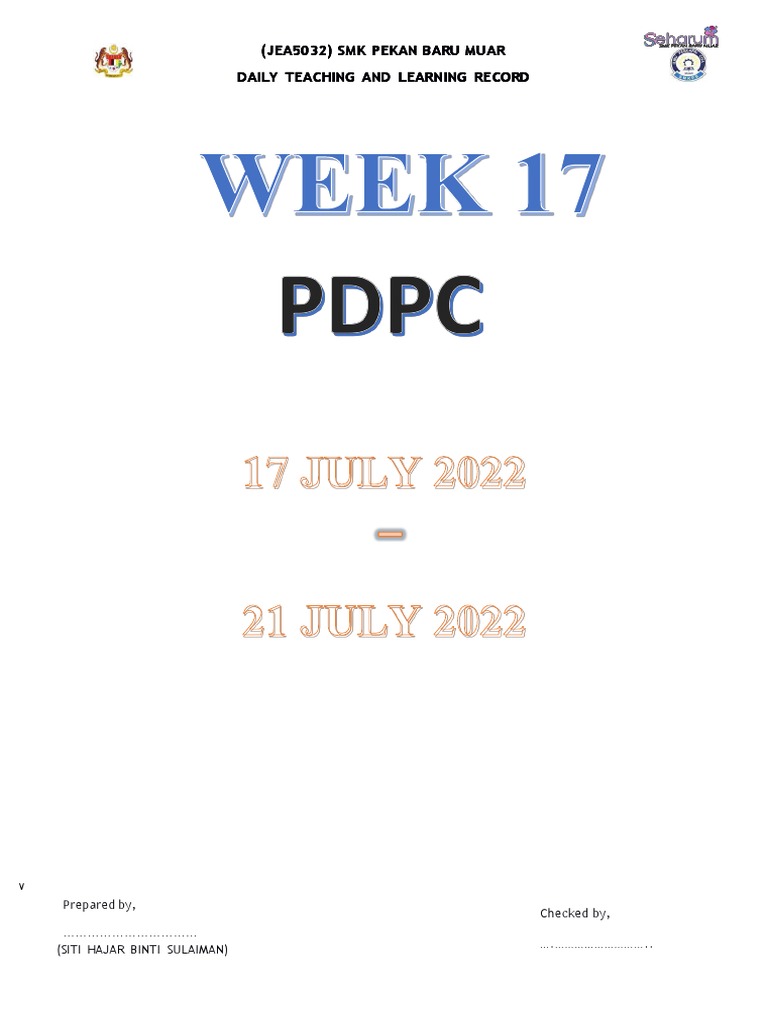 Week 17 2022 | Download Free PDF | Lesson Plan | Curriculum