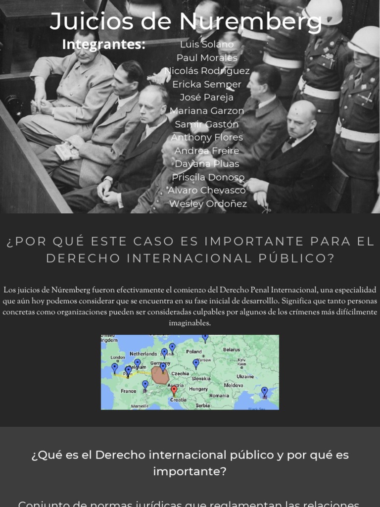 Juicios de Nuremberg | PDF | Juicios de Nuremberg | Crimen de guerra