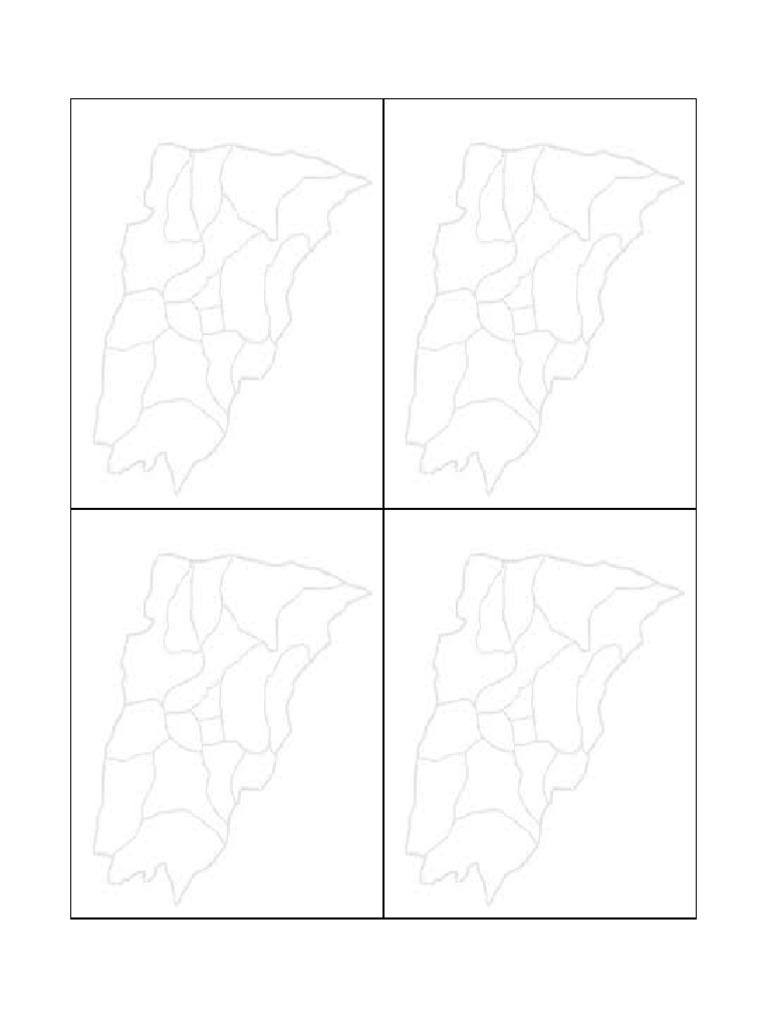 Mapa de Chimaltenango | PDF