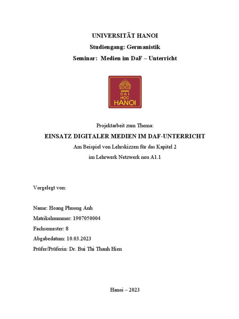 Projektarbeit | PDF