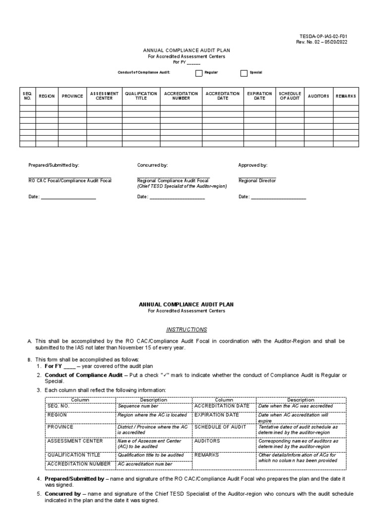 Tesda Op Ias 02 F01 | PDF | Audit | Accounting Tesda Op Ias 02 F01 | PDF | Audit | Accounting