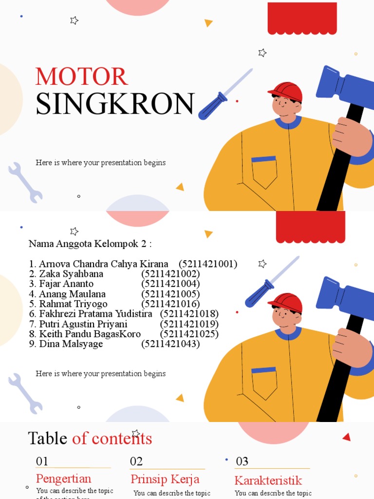 Motor Singkron PPT 2 | PDF | Sains & Matematika | Teknologi & Rekayasa