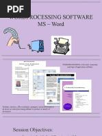 ADVANTAGE AND DISADVANTAGE OF MS WORD | PDF