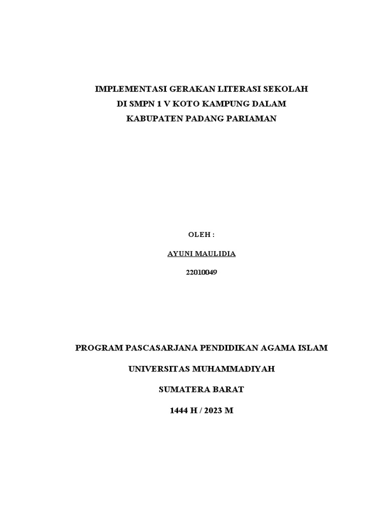 S Ayuni Maulidia | PDF | Karier & Perkembangan