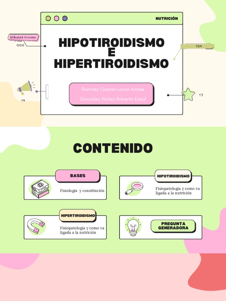 Hipotiroidismo e Hipertiroidismo. | PDF | Tiroides | Hipertiroidismo
