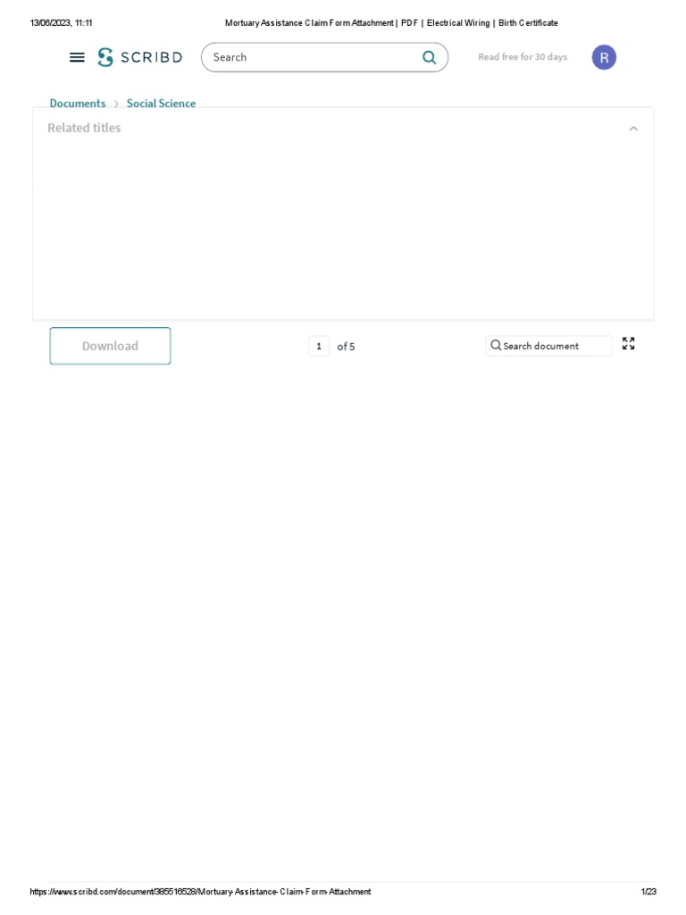 Leyeco V Mortuary Assistance Form | PDF