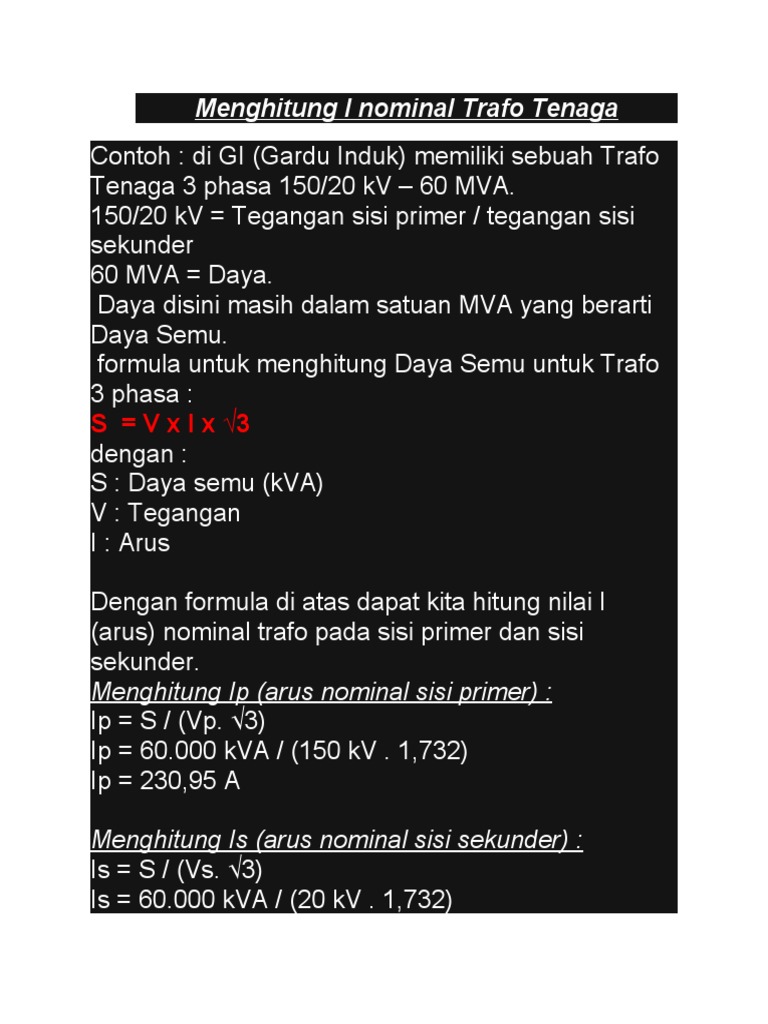 23 - ERO 223 - 2013 - SOAL Trafo | PDF