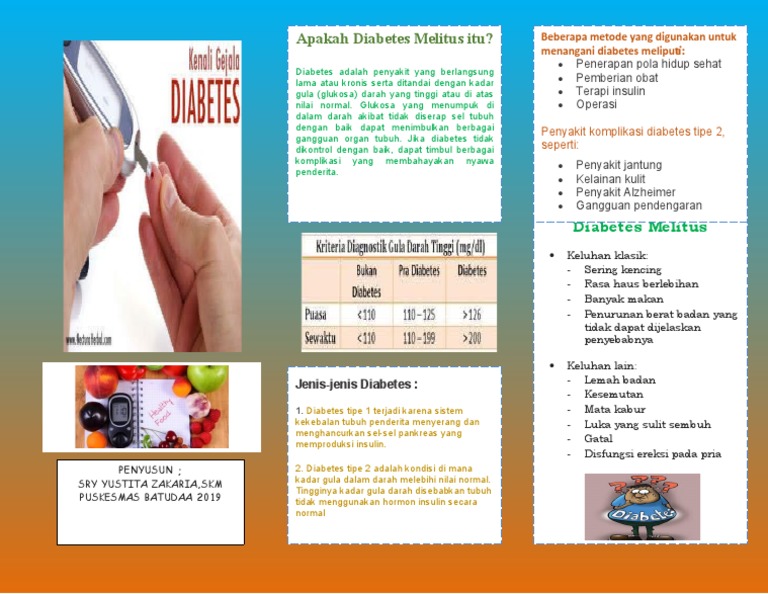 Jenis dan Gejala Diabetes Melitus | PDF