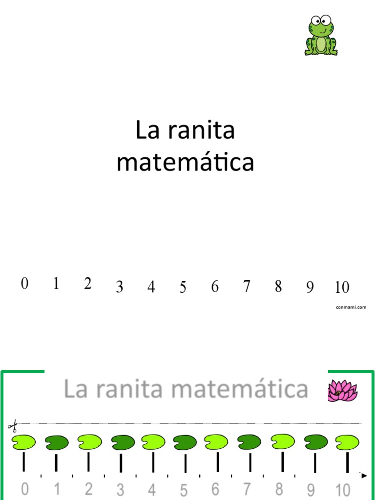La Ranita Matemática | PDF