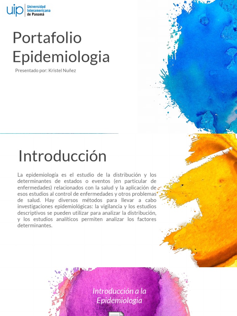 Portafolio Virtual | PDF | Epidemiología | Vigilancia
