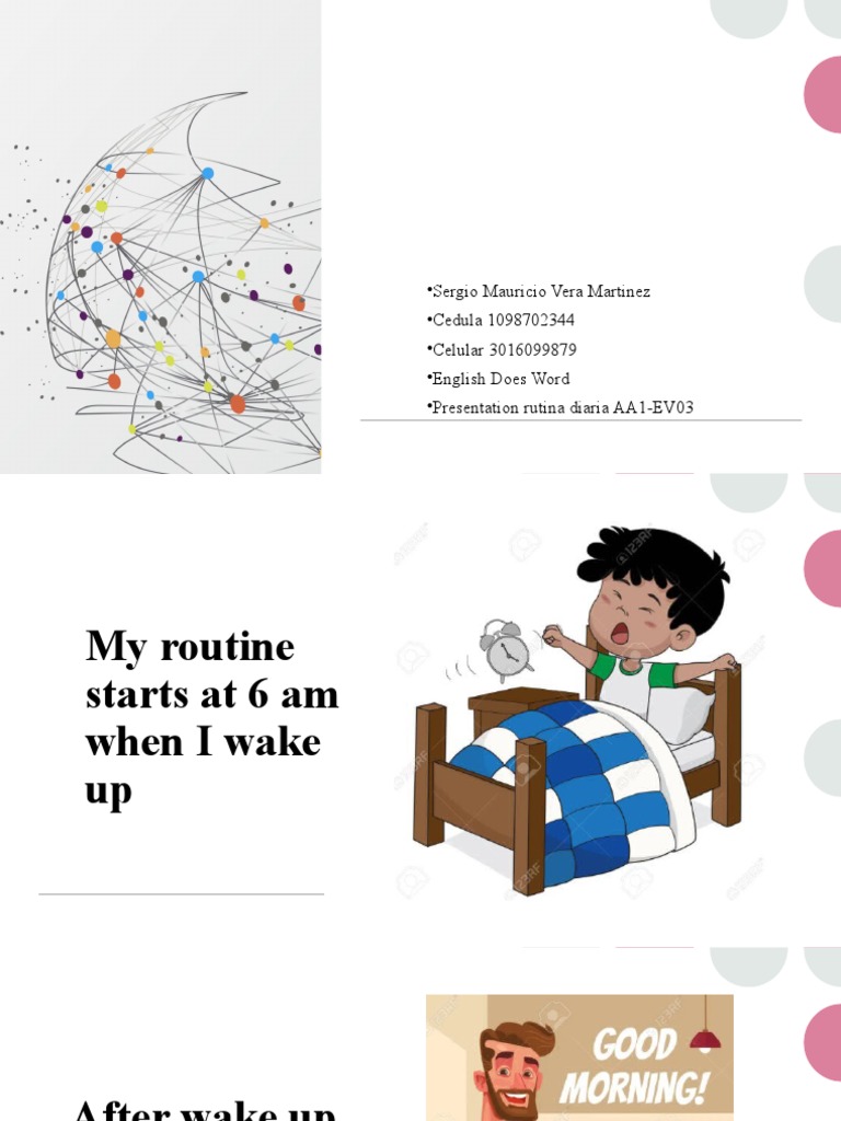 Presentación Rutina Diaria Sergio Vera | PDF