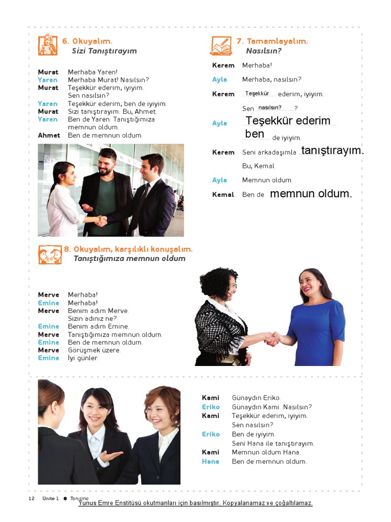 A1 Ders Kitabı | PDF