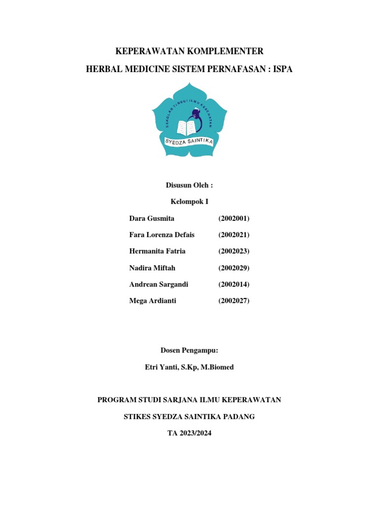 Kelompok 1 Kep Komplementer ISPA | PDF