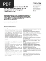BASHH Guidelines for Trichomonas Management | PDF | Sexually ...