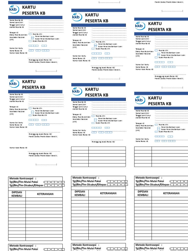 KARTU AKSEPTOR (AutoRecovered) | PDF