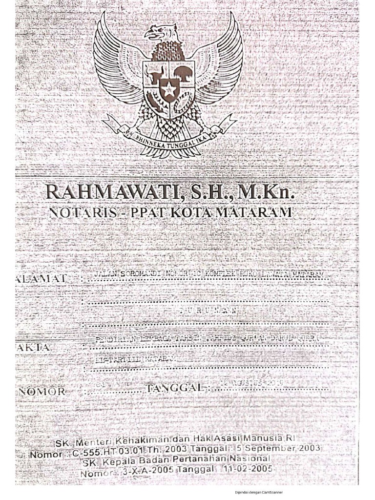 Akte Notaris - Compressed | PDF