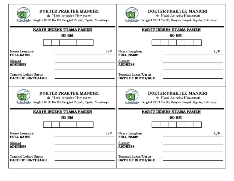 Dokter Praktek Mandiri Kiup | PDF