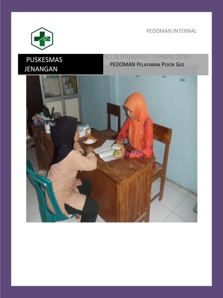 Pedoman Internal Pelayanan Gizi | PDF