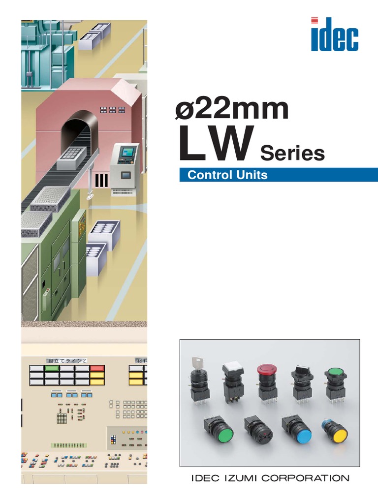 Idec LW 22MM | PDF | Alternating Current | Switch