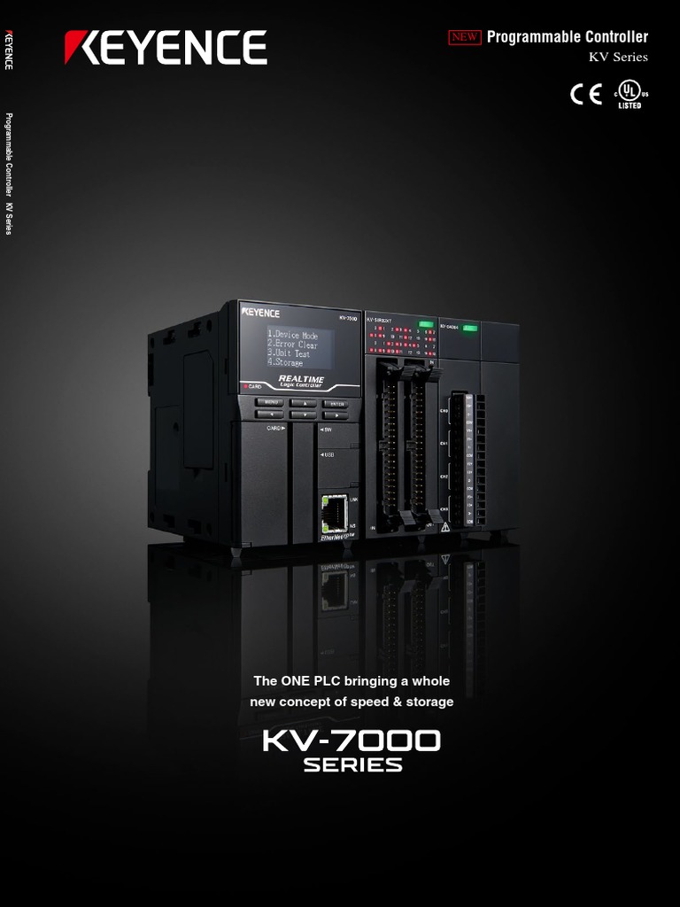 Catalog KV-7000 C 600P33 GB WW 1058-2 | PDF | Input/Output | Central Processing Unit