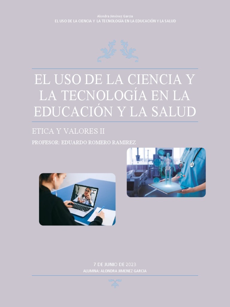 Ciencia y Tecnología en Educación y Salud | PDF | Enseñando ...
