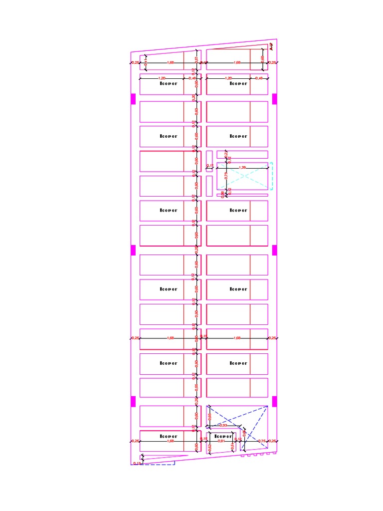 plano de icopor y vigas losa | PDF
