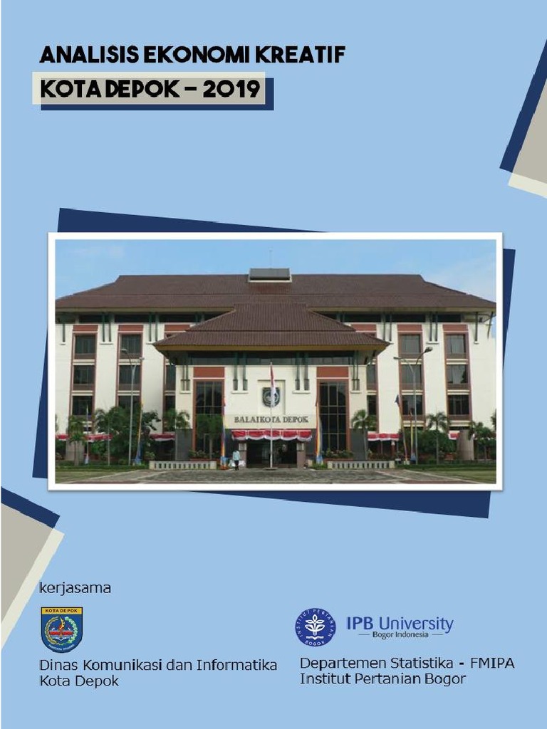Buku Indikator Ekonomi Kreatif Kota Depok 2019 FINAL | PDF