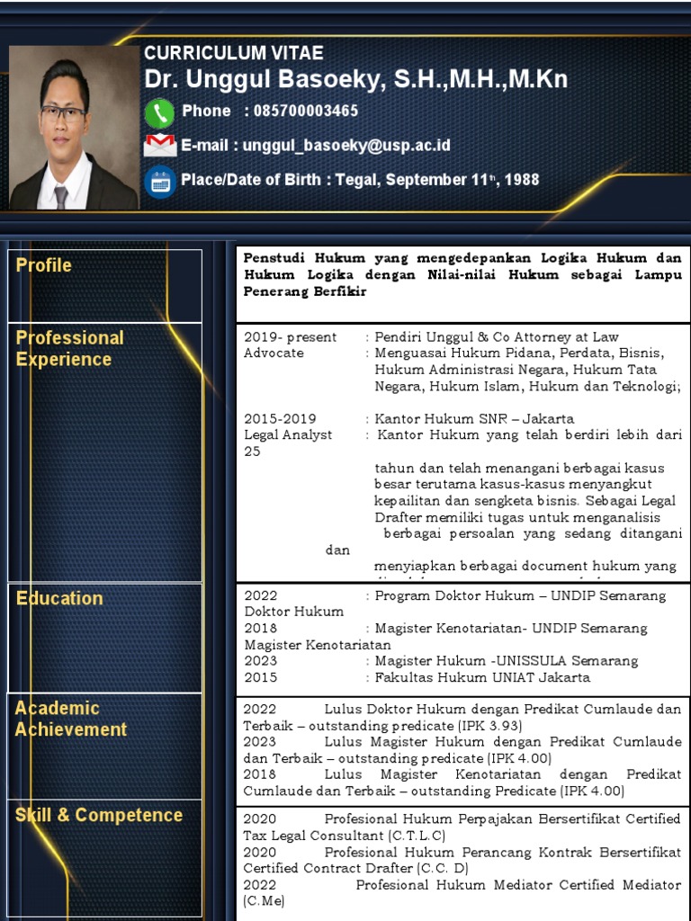Curriculum Vitae New | PDF