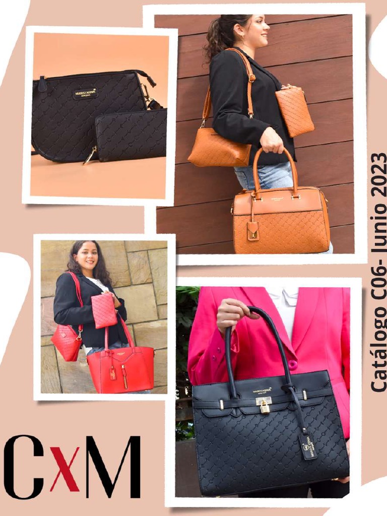 CXM Junio 2023 Catalogo Carteras y Mochilas 3 en 1 | PDF | Mochila ...