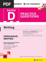 Icas Past Papers Answers | PDF