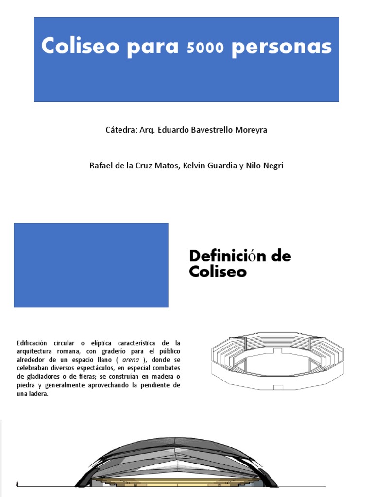Coliseo Grupo4 | PDF | Arte
