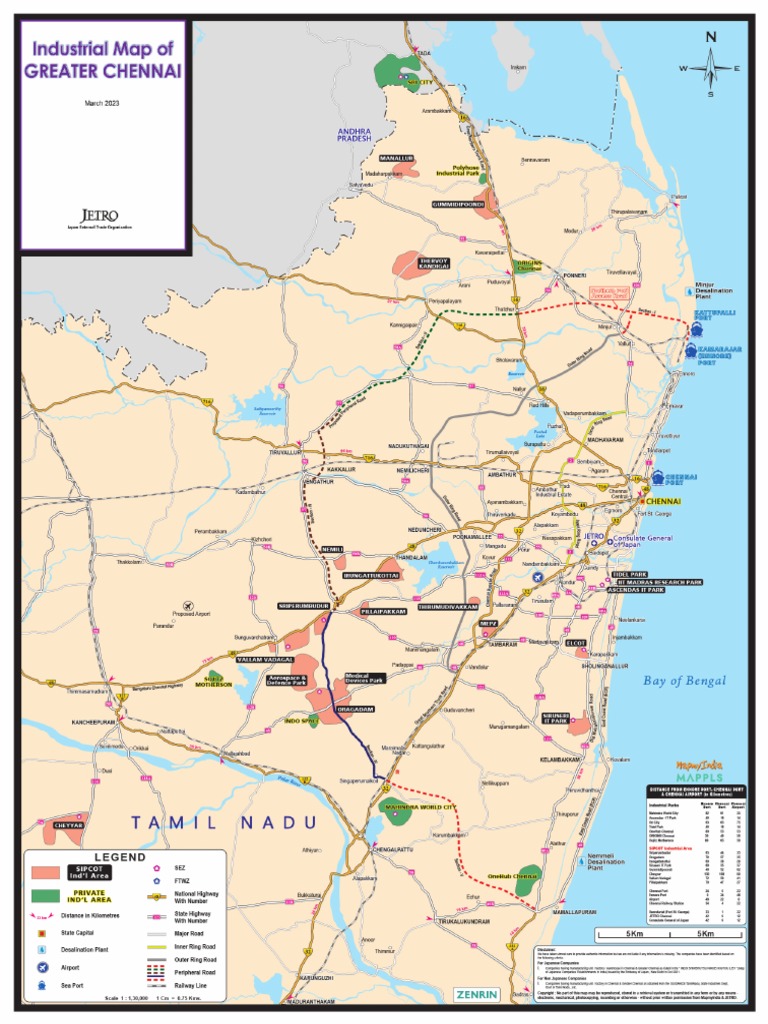 Chennai Map 20220322 | PDF