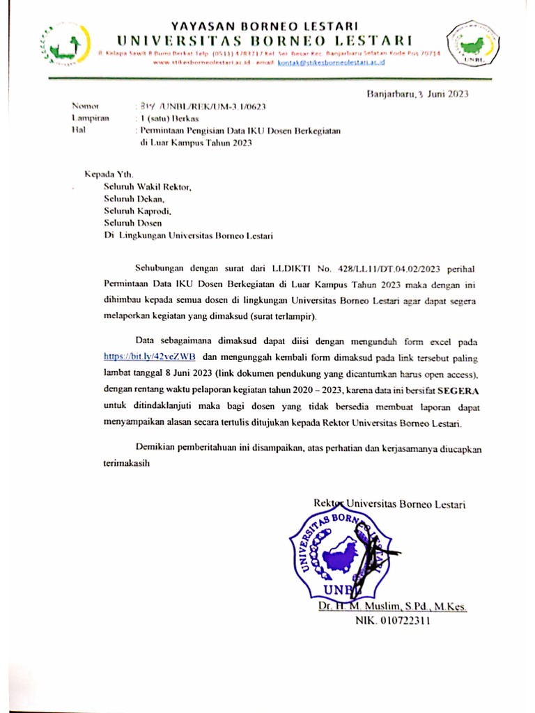 Pengisian DATA IKU | PDF