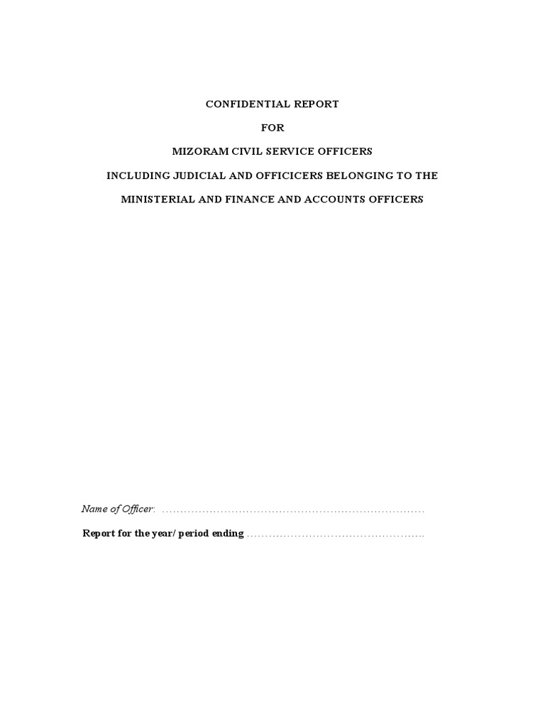 ACR Form | PDF | Performance Appraisal