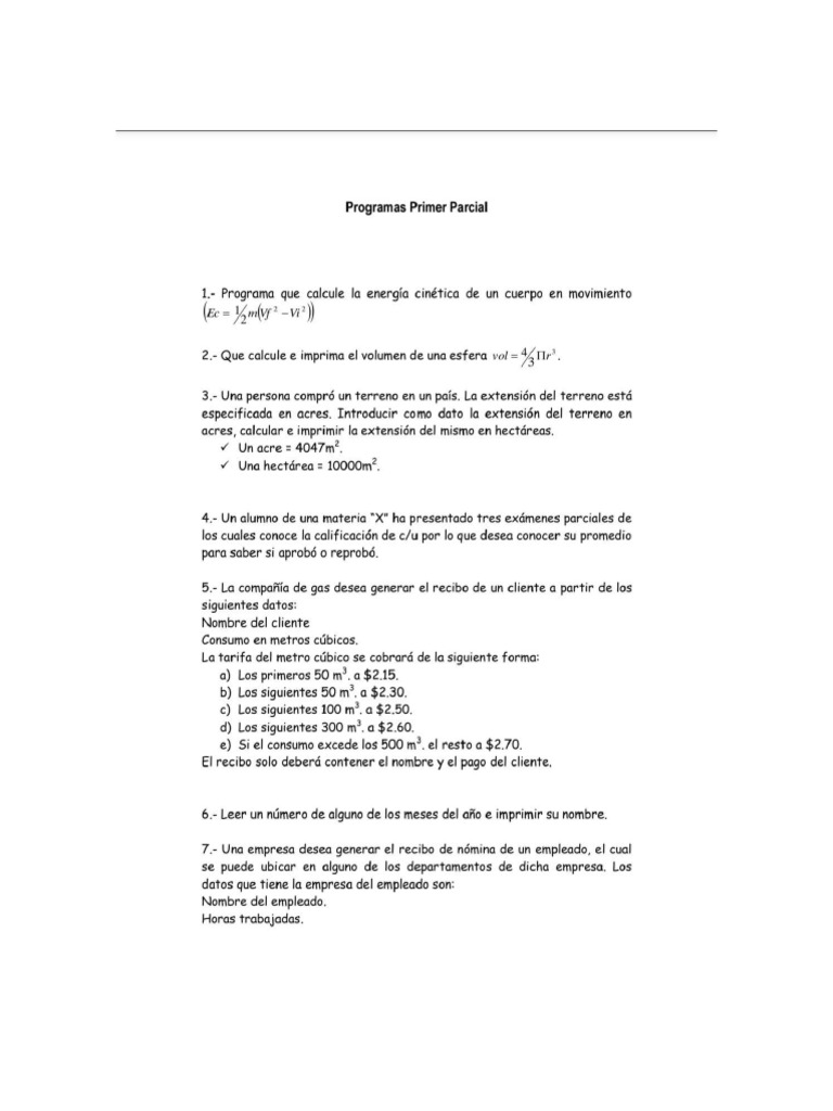 Guía Programación Estructurada Fime Ene-Jun2023 | PDF