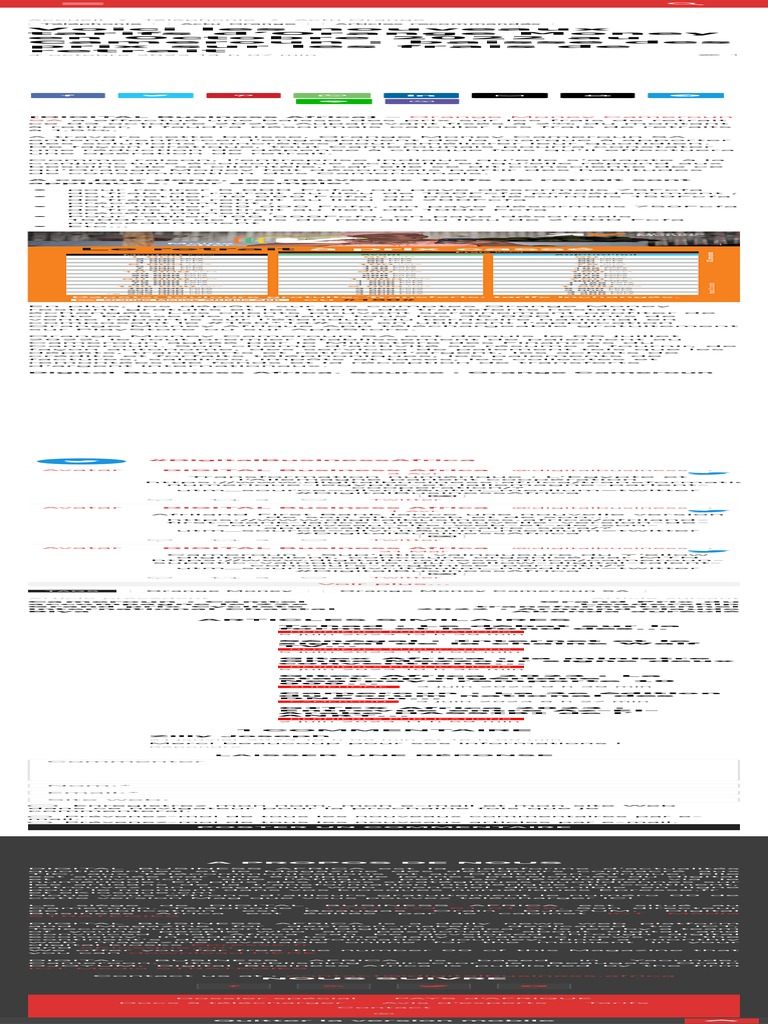 Voici Les Nouveaux Tarifs d'Orange Money en Octobre 2022 Au Cameroun Baisse Des Prix Sur Les ...