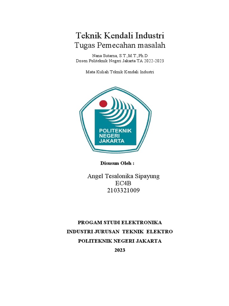 EC4A_Serly Yorra_Teknik Kendali Industri | PDF