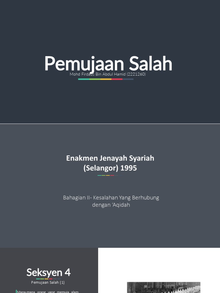Seksyen 4 - Pemujaan Salah | PDF