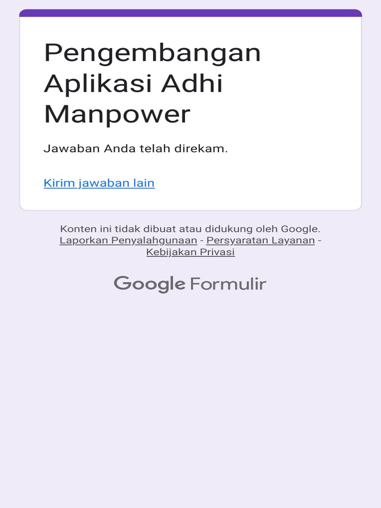 Pengembangan Aplikasi Adhi Manpower | PDF | Bisnis | Komputer