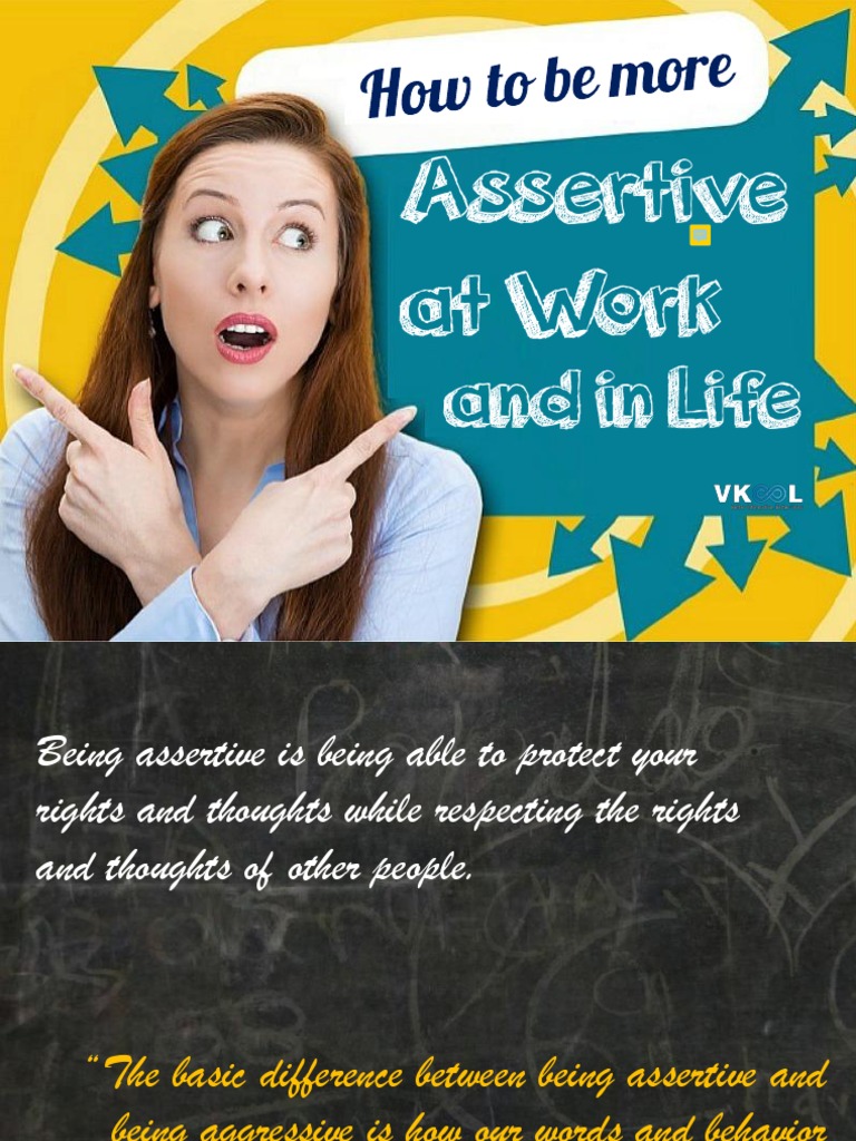 # 00 How To Be More Assertive | PDF
