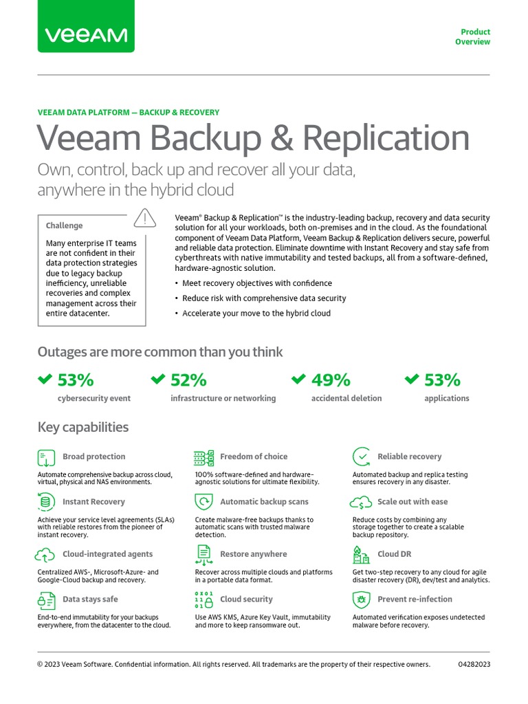 veeam_backup_product_overview | PDF | Cloud Computing | Backup