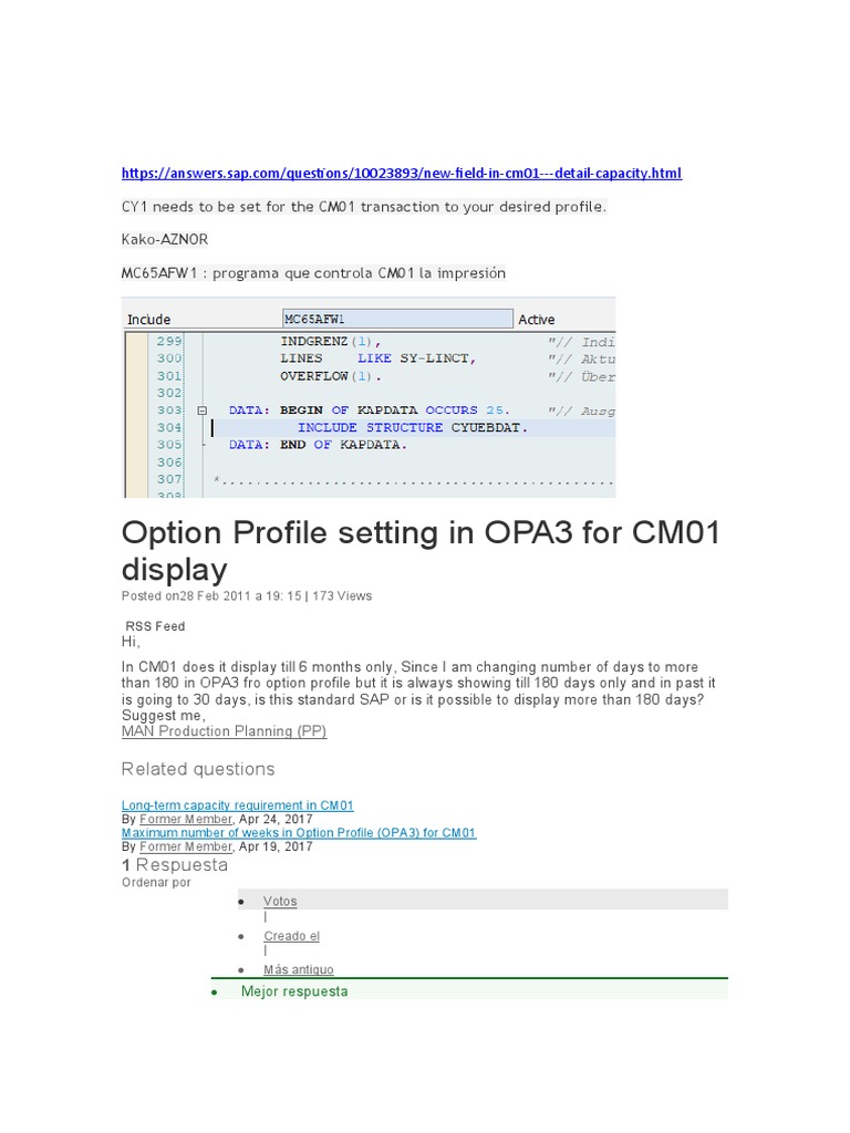 Configuracion CM01 | PDF | Systems Engineering | Information Technology Management