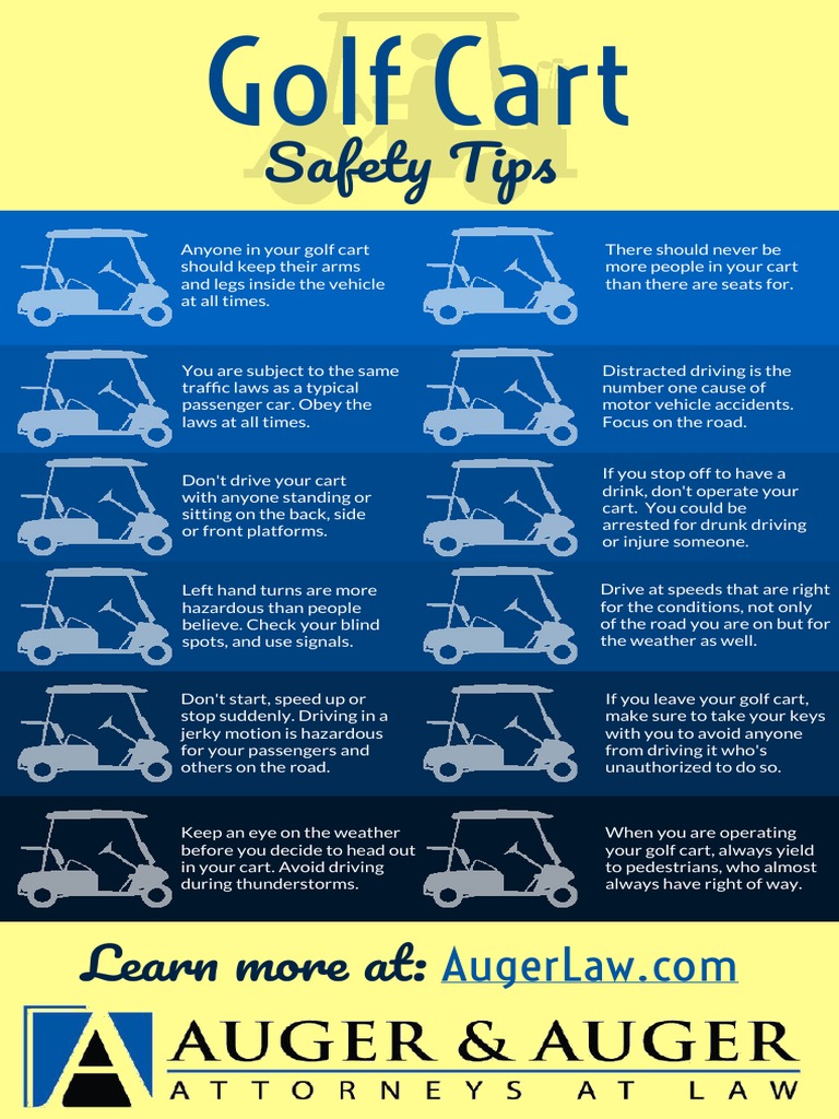 Golf Cart Safety Tips | PDF
