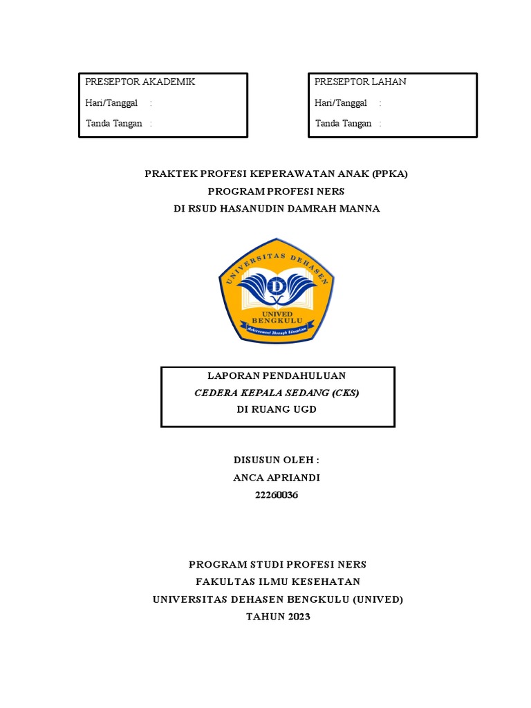 LP CKS Anca | PDF | Kesehatan Holistik | Komputer