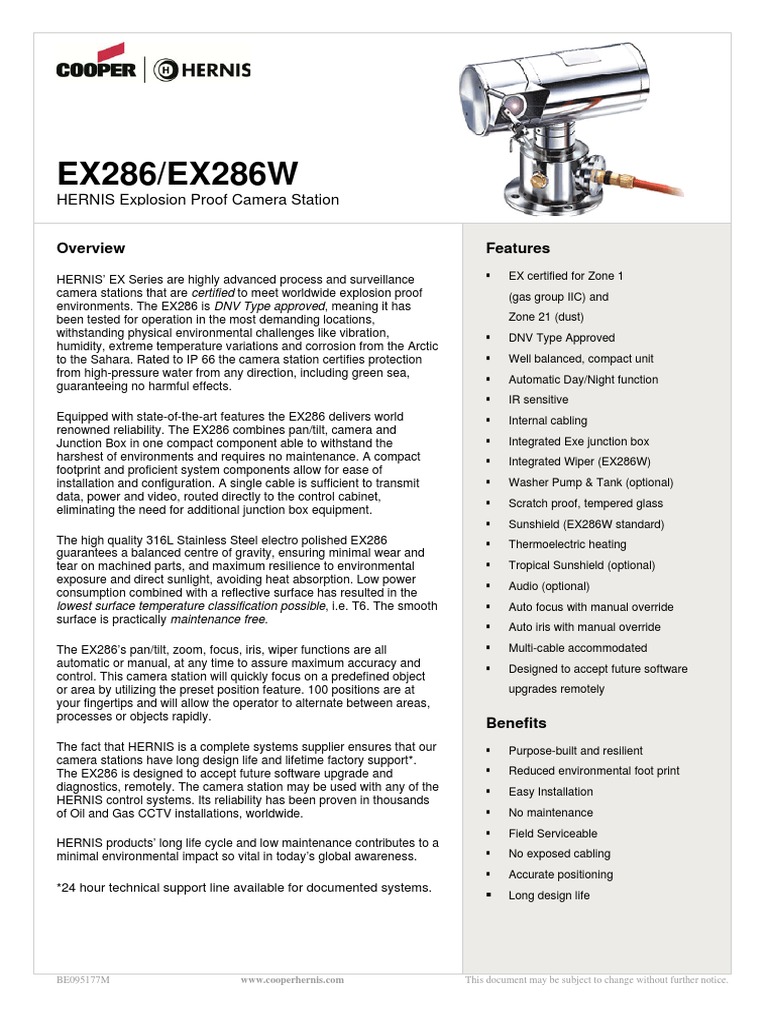 Hernis EX286 EX286W | PDF